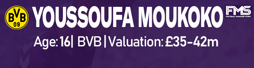 Youssoufa Moukoko FM22 Wonderkid | Player Profile • FMStory