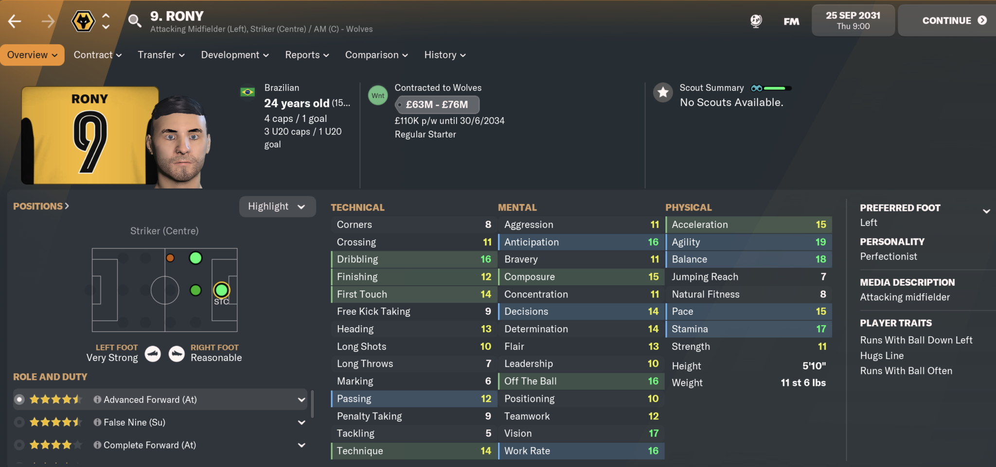 FM22 Advanced Forward: Guide to Attributes • FMStory