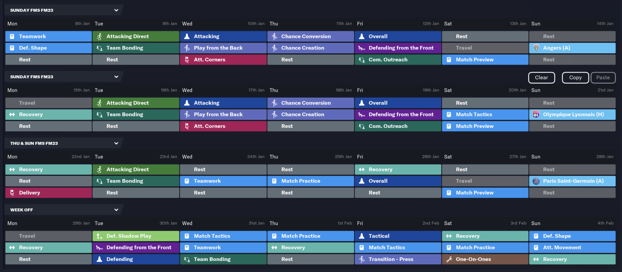 FM23 Training Schedules: Best Football Manager 2023 Training Guide FM23 Training Schedules: Best Football Manager 2023 Training Guide