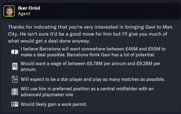 Gavi FM 23 Wonderkid • Football Manager Story